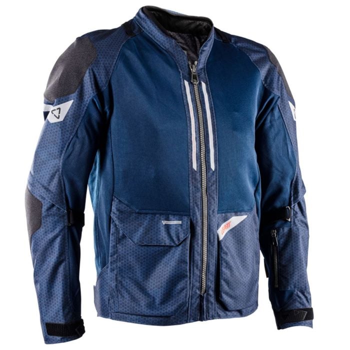 Leatt ADV FlowTour 4.5 Short Jacket - Midnight Blue - Adventure Rider