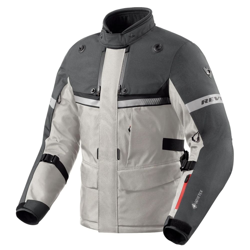 Revit Stratum GTX Jacket - Grey / Anthracite - Adventure Rider